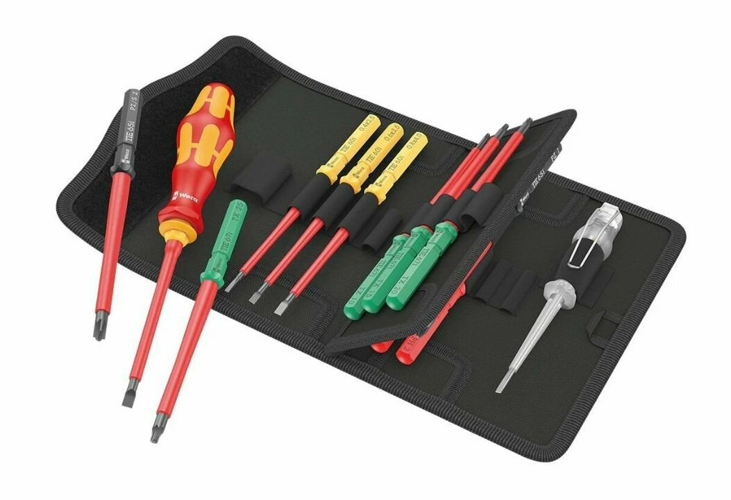 Набор бит с битодержателем WERA Kraftform Kompakt VDE 16 Universal 1 Tool Finder WE-006607