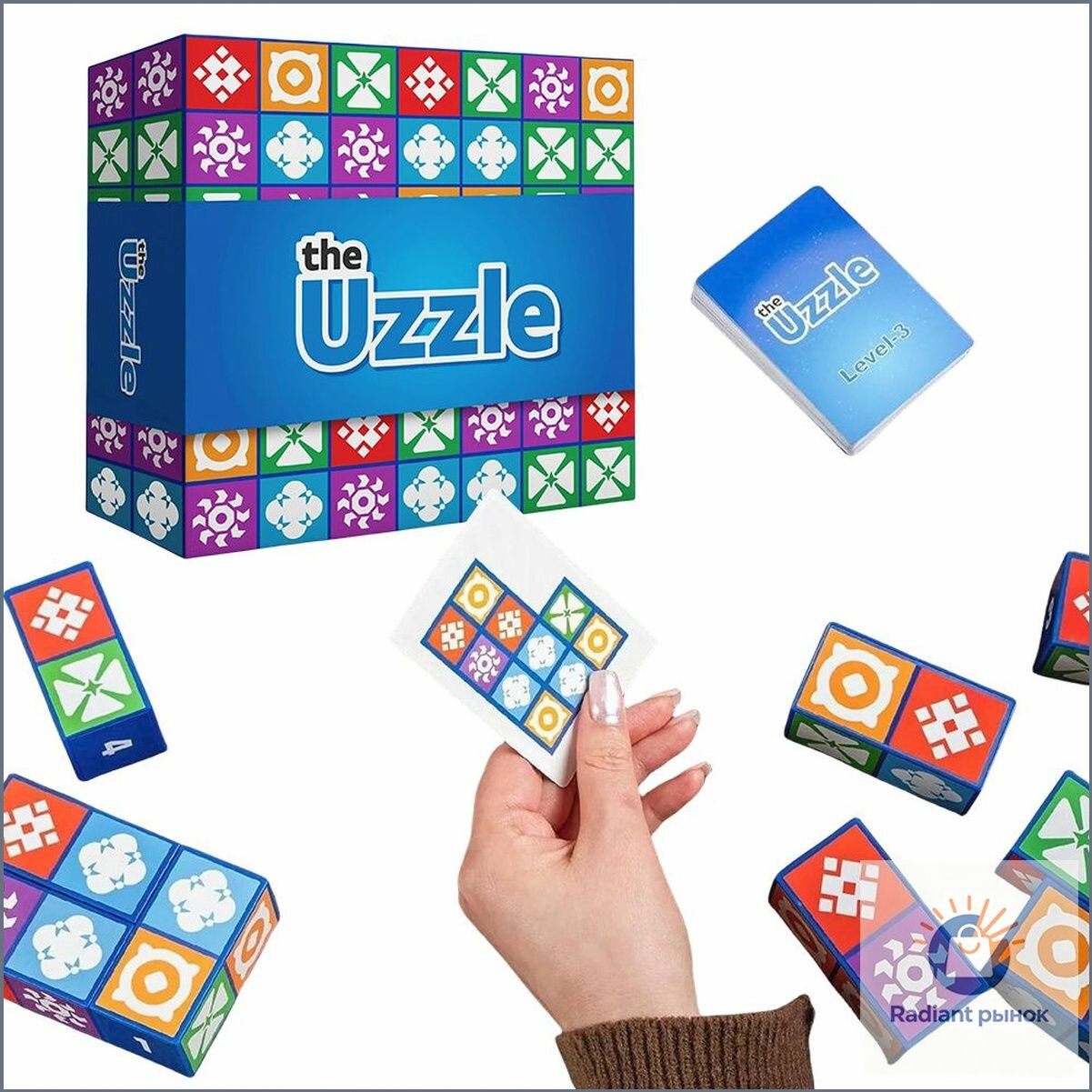 Игровой набор Block Puzzle, подходит как подарок на праздник