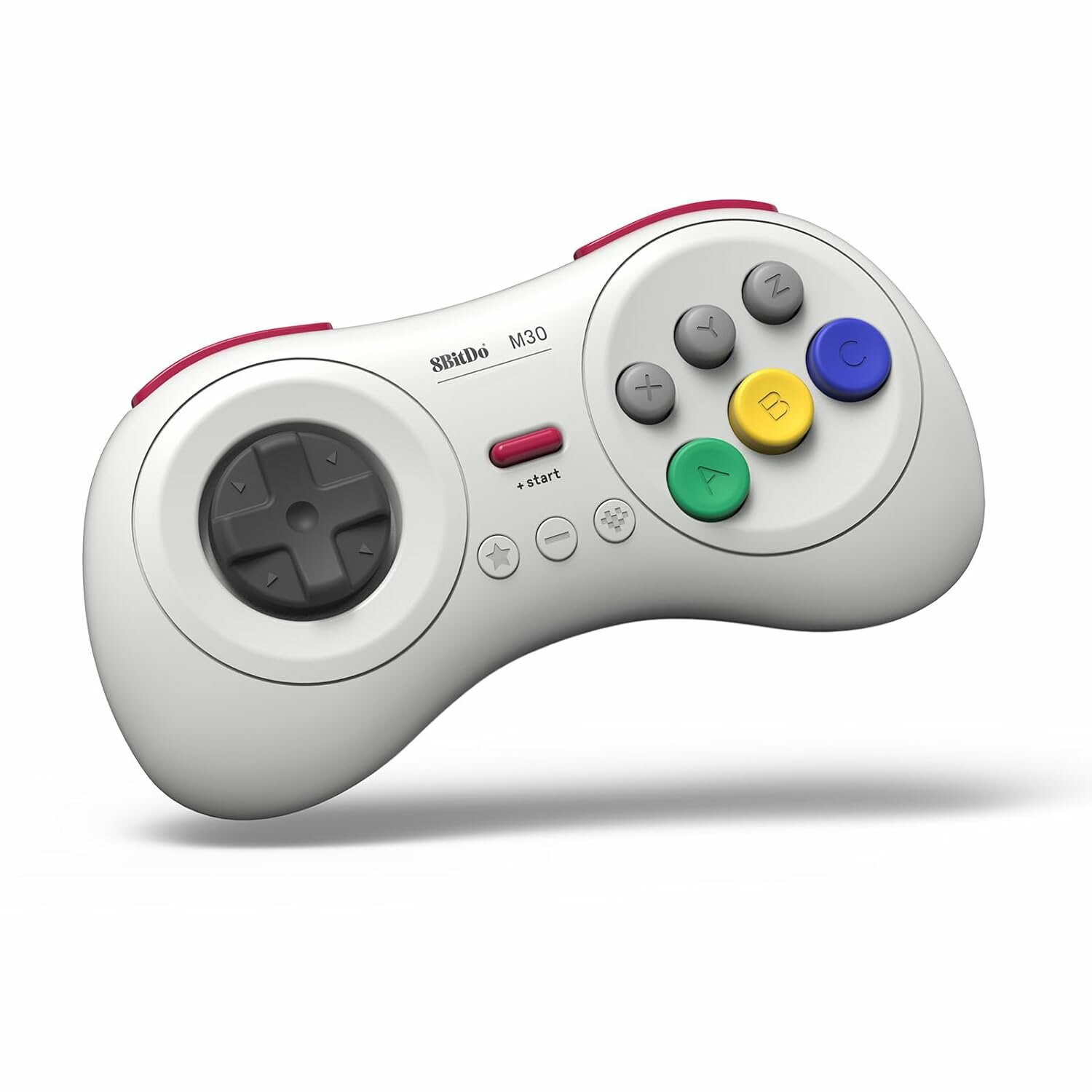Контроллер 8Bitdo M30 с Bluetooth для Switch, Windows и Android, 6-кнопочная раскладка для классических игр SEGA (черный)