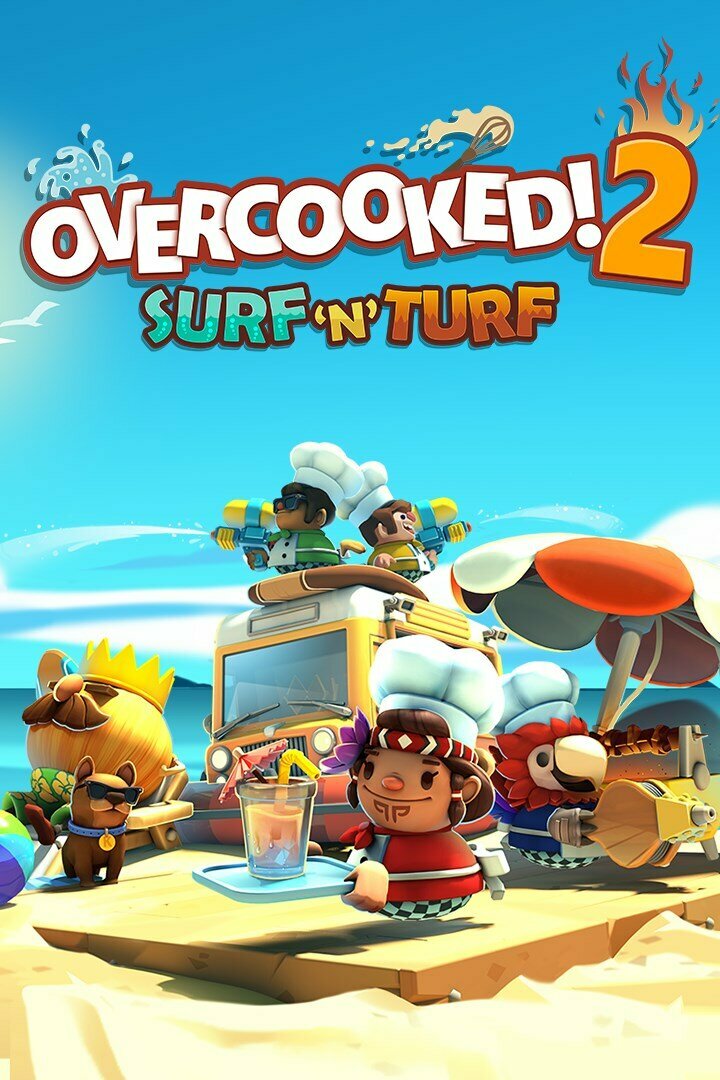 Overcooked! 2 - Surf 'n' Turf — дополнение (DLC) — дополнение (DLC) для Xbox / Microsoft Store · Xbox · цифровой ключ · нужна базовая игра