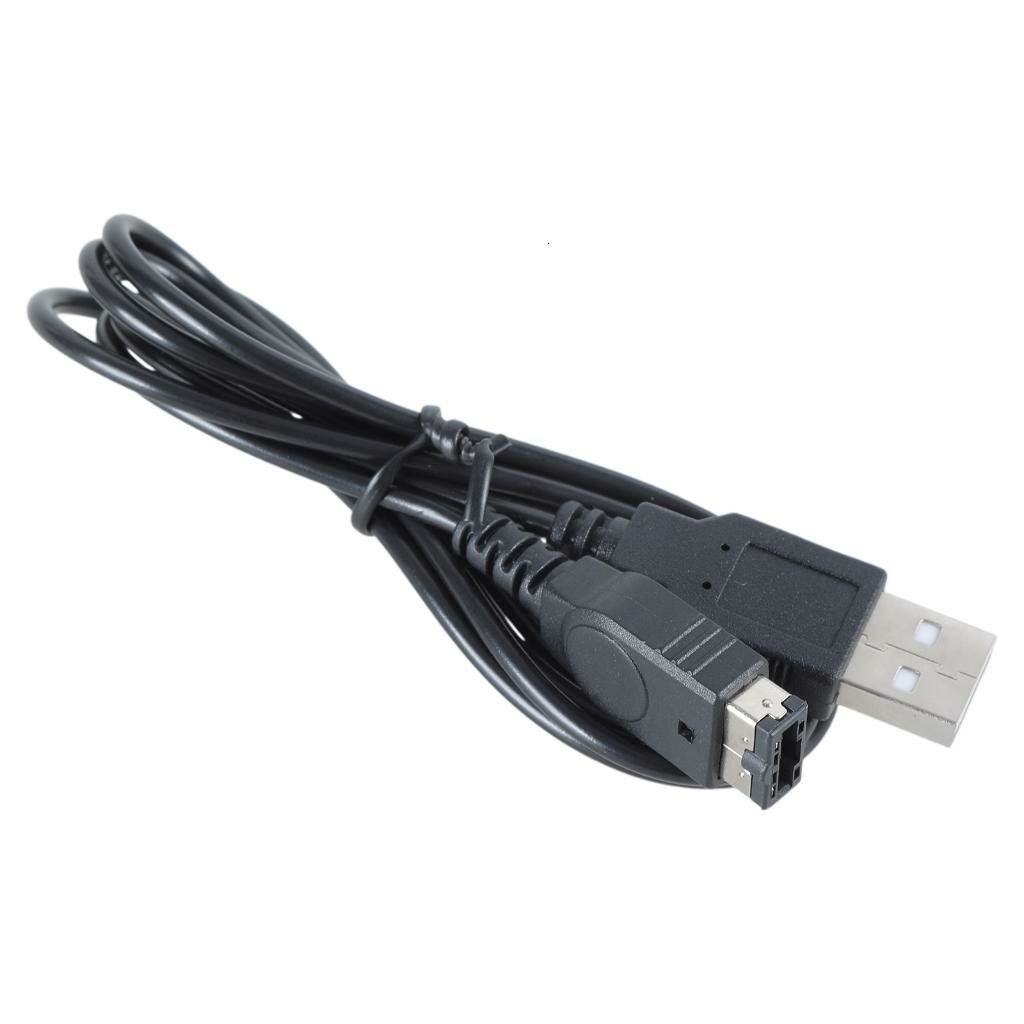 Зарядный кабель USB для GBA SP и Nintendo DS, Черный