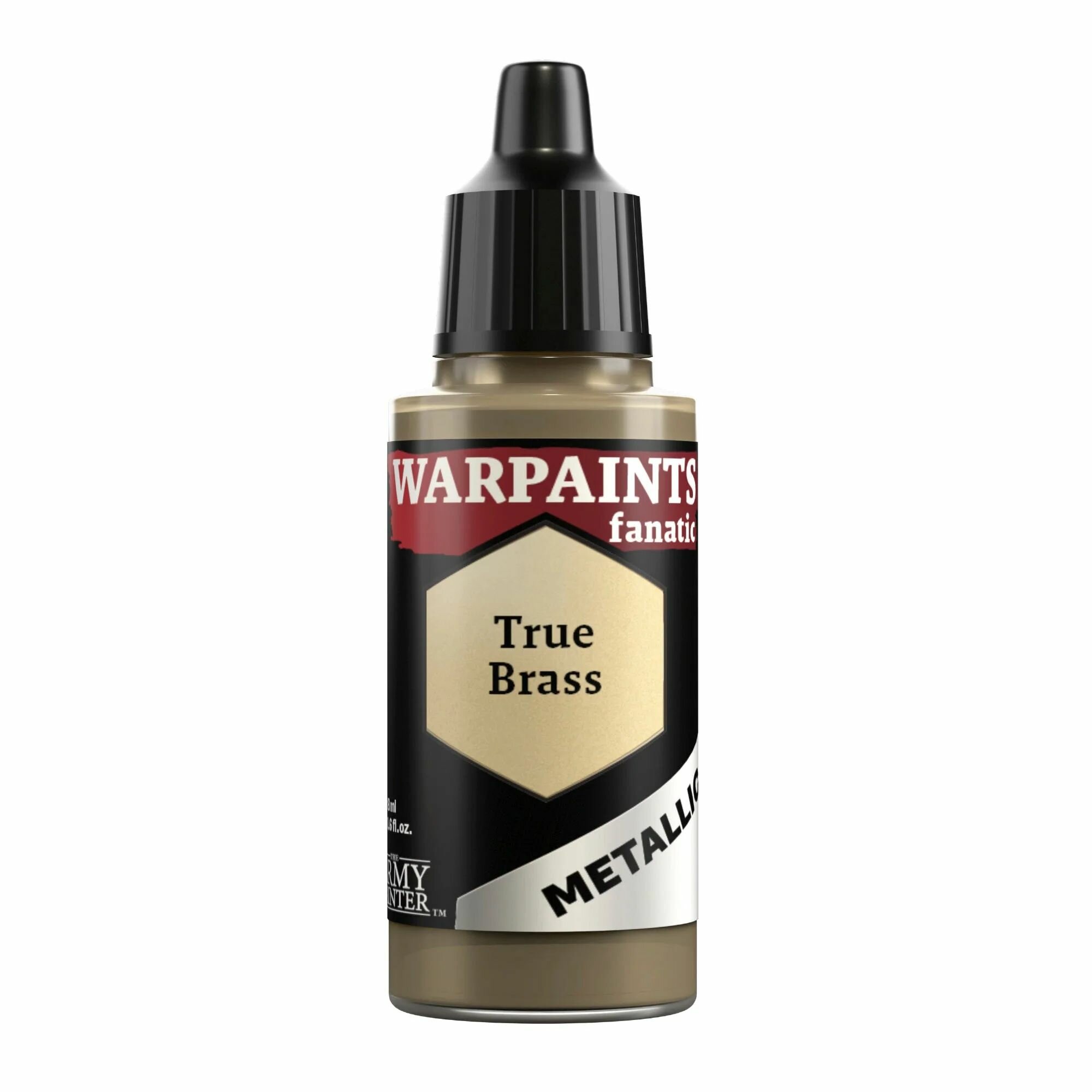 Краска для моделизма Warpaints Fanatic Metallic: True Brass