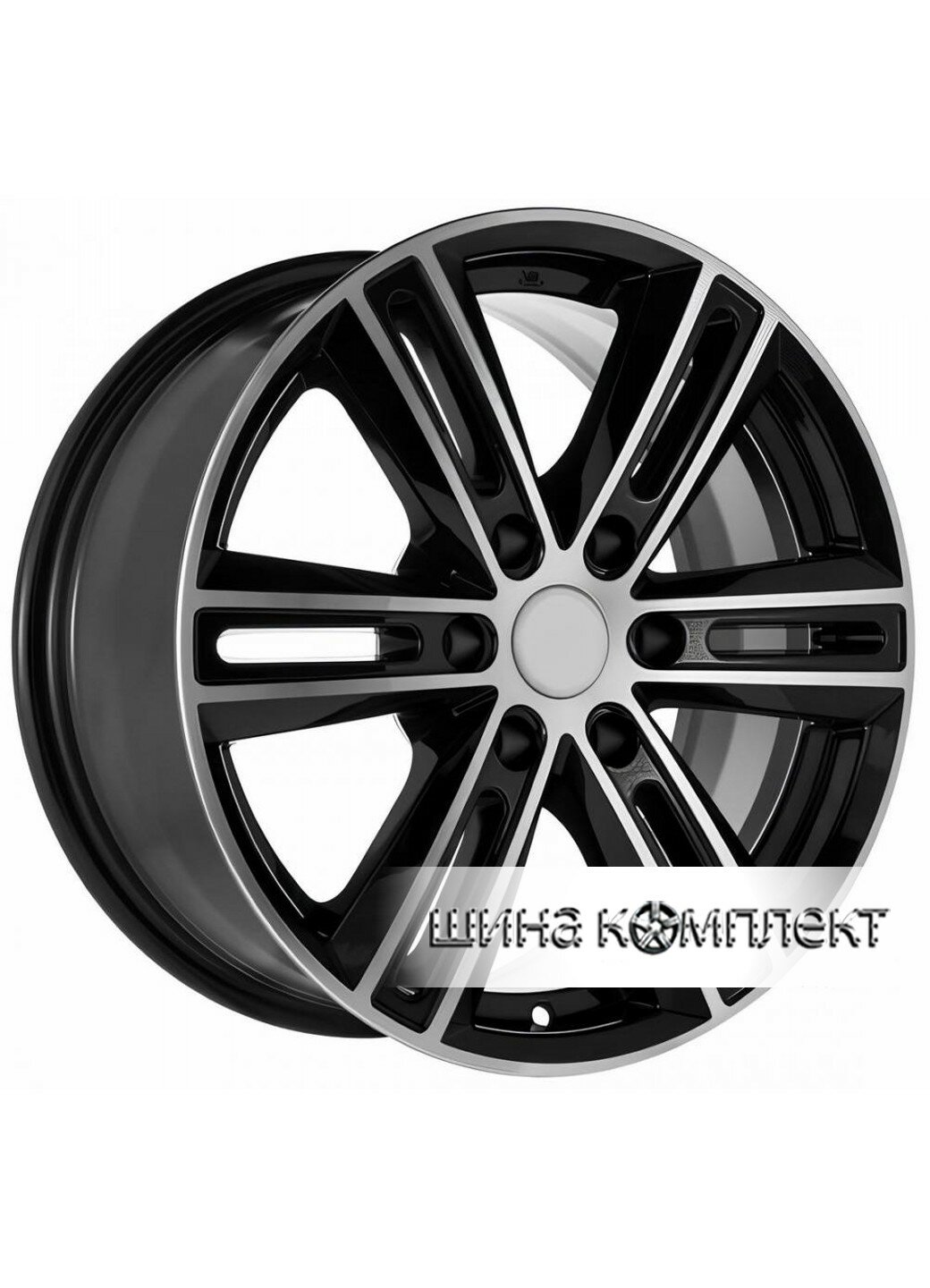 Колесный диск X-trike X-123 6,5x16 5x139,7 ET40 98,5 BK/FP литой для автомобиля