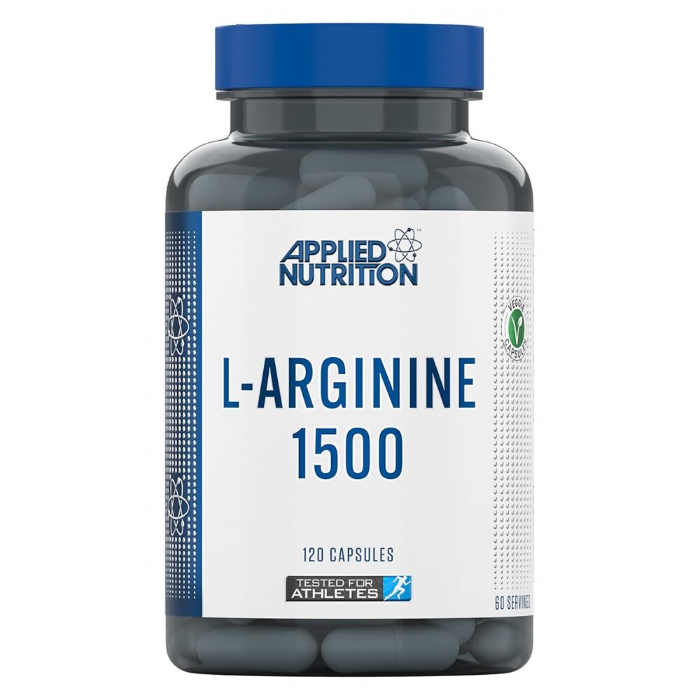 Аминокислота аргинин Applied Nutrition L-Arginine 1500, 120 капсул