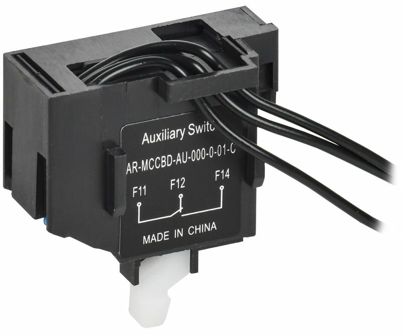 Контакт дополнительный левый MCCB типоразмер S 1НО 1НЗ ARMAT IEK AR-MCCBD-AU-000-0-01-C