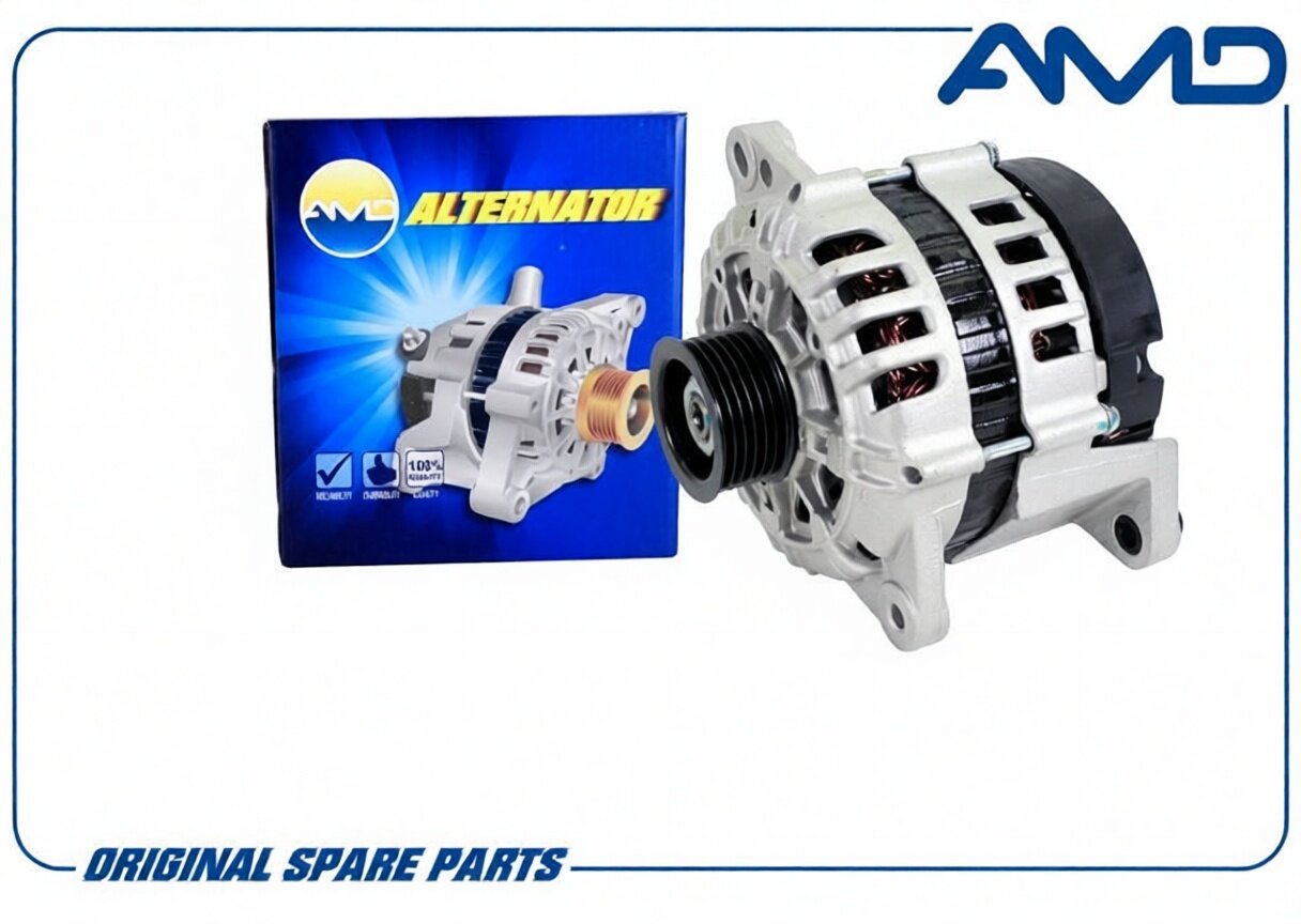 Регулятор напряжения генератора TOYOTA Avensis T250, 2003-2008, Corolla E120, 2001-2007 AMDEL1531 AM