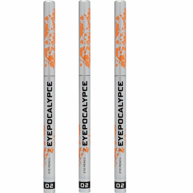Карандаш для глаз Beauty Bomb eye pencil «Eyepocalypce» тон 02 3шт