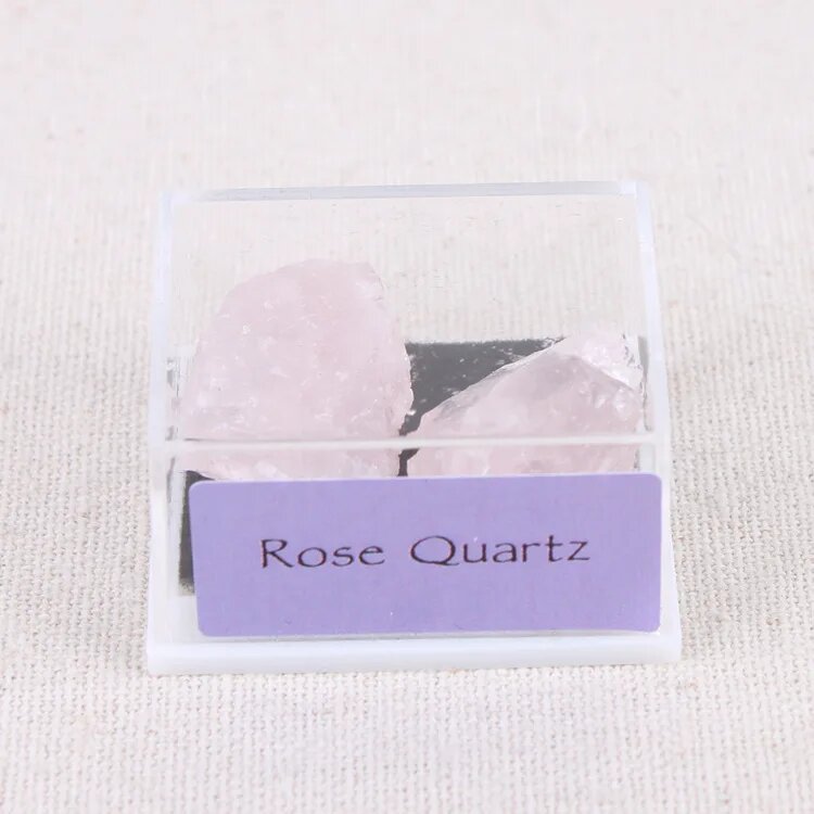 Розовый кварц, натуральный кристалл Rose Quartz