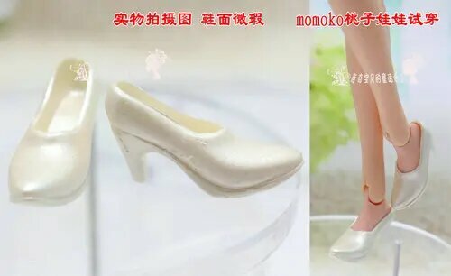 Маленькие тканевые туфли для куклы Xinyi OB liv Momoko глубокий синий