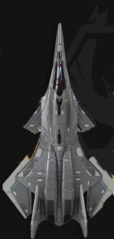 Модель истребителя из металла 1:200, серый (4)