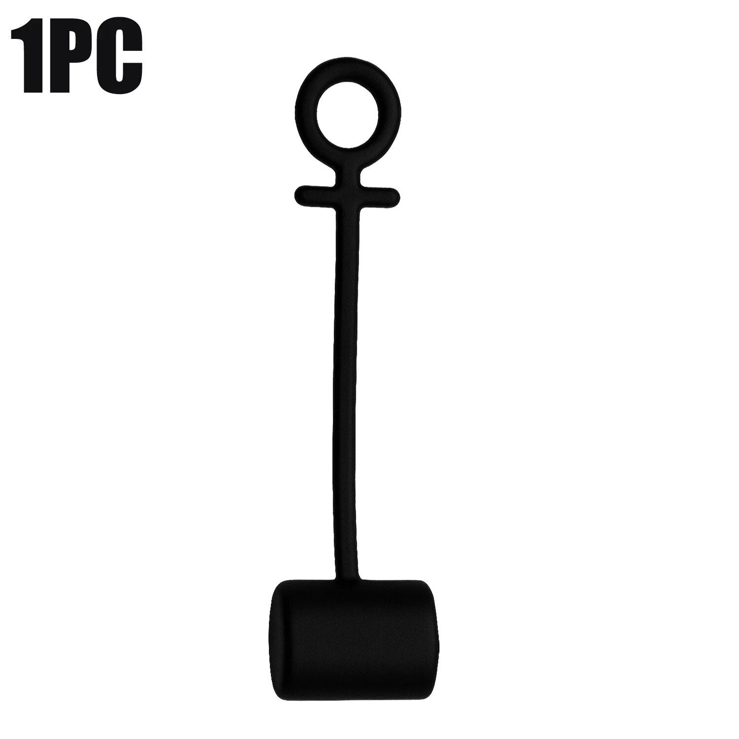 Силиконовый кабель-менеджер черный 1pc