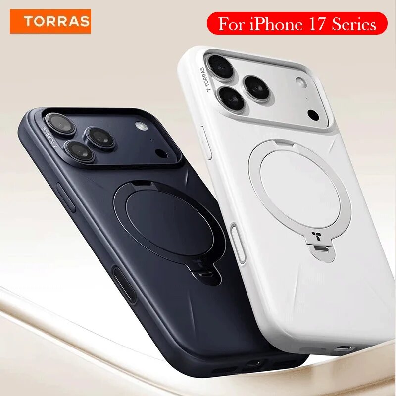 Чехол-подставка TORRAS для iPhone 17 Pro Max с защитой от падений (Airbag) — фото 1