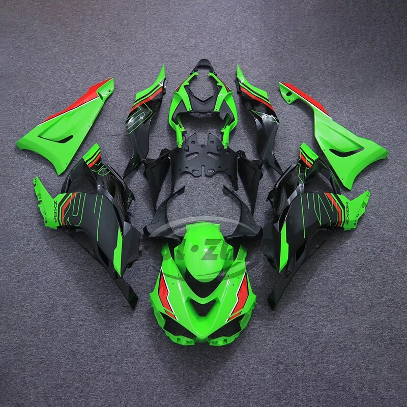 Для Kawasaki Ninja ZX 6R ZX-6R ZX6R zx6r 2024 2025 мотоциклетный зеленый обтекатель, комплект отделки кузова из АБС-пластика, можно настроить цвет