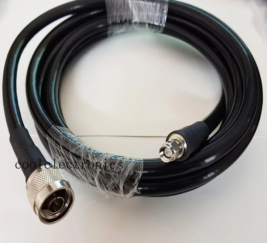 Коаксиальный кабель JINAYI LMR400 N-SMA 20m, 50 Ом