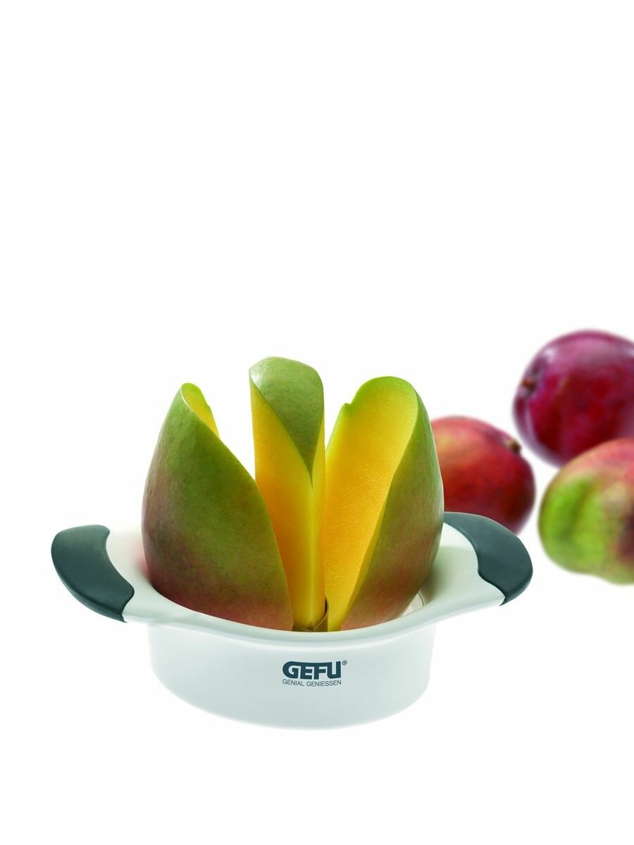 Нож для фруктов Gefu Parti - нож для нарезки манго, 19,6 см x 13,2 см x 5,2 см - Гефу G-13580