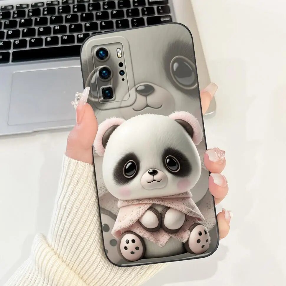 Чехол для Huawei P40 Pro, стильный чехол с рисунком панды, бампер для Huawei P40 Pro TYhei2184