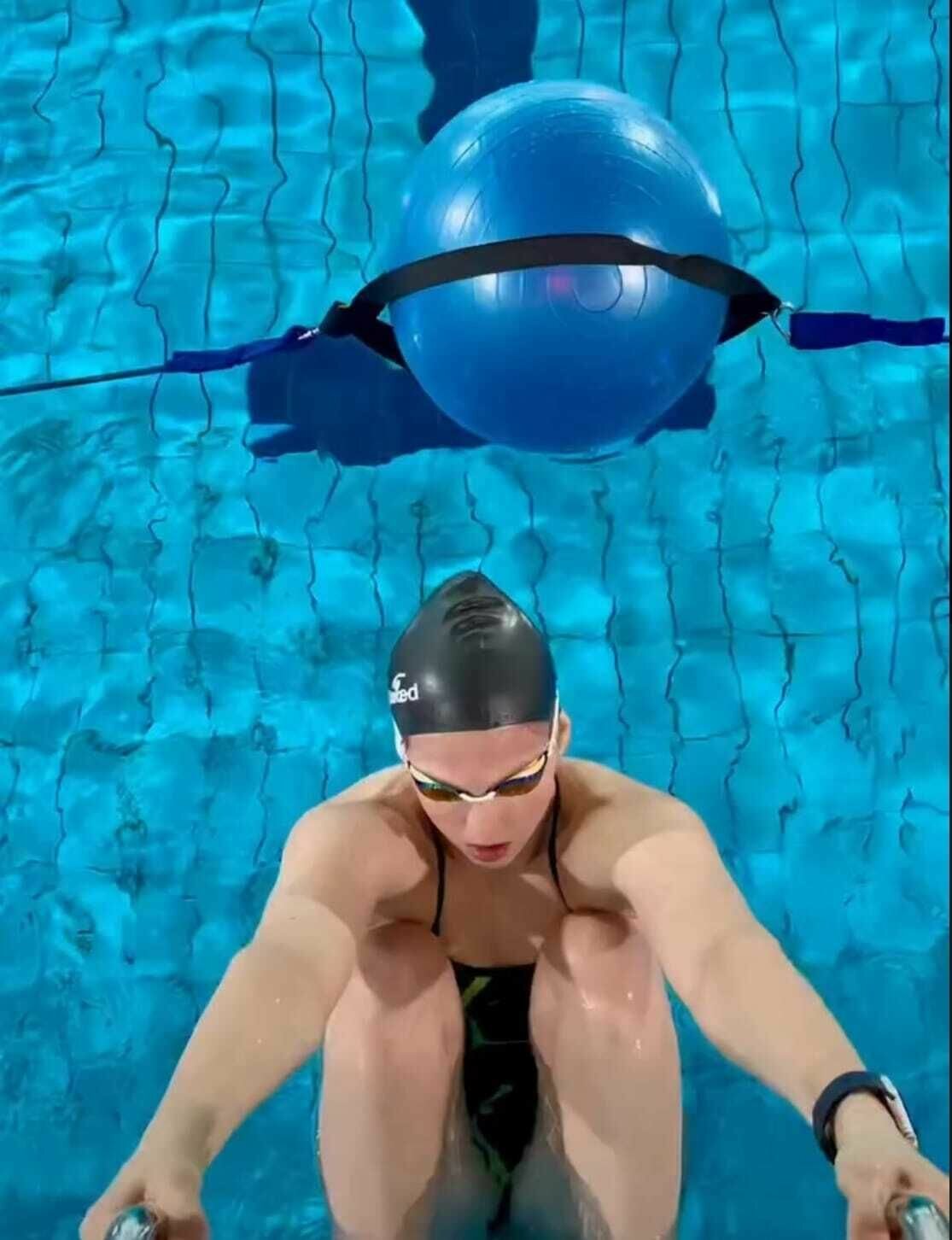 Тренажер для плавания SwimTraining Старт СТ, эспандер для сухого плавания, гребка и кроля, спорт
