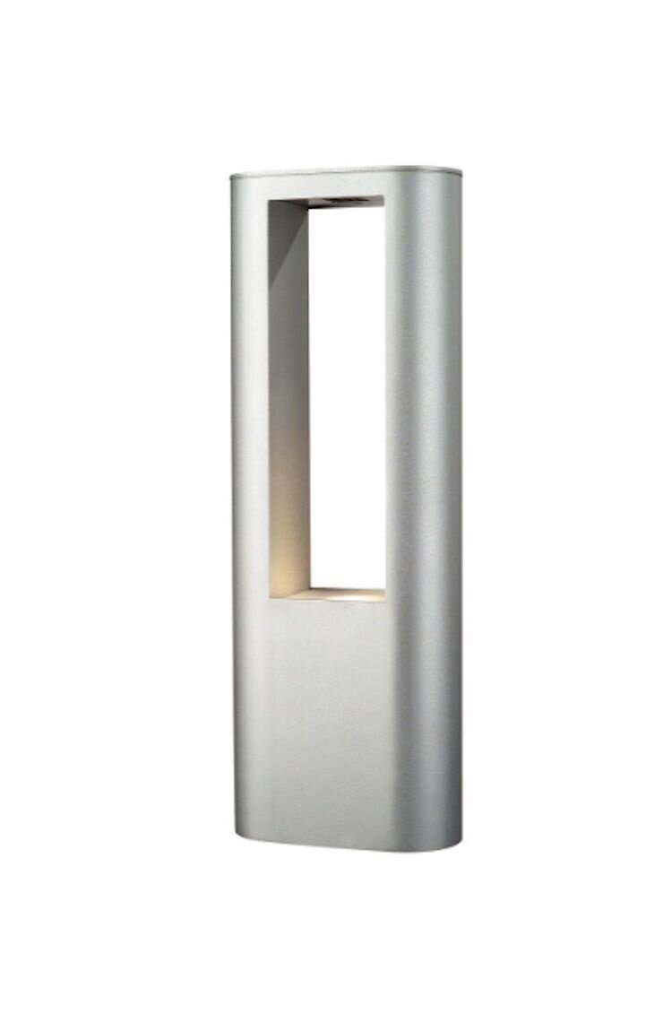 Уличный светильник-фонарь Massive Tokio Н453мм 50Вт/GU10+3Вт/LED16 P44 230В Серый Алюминий Переключатель GU10/LED 16165/87/10
