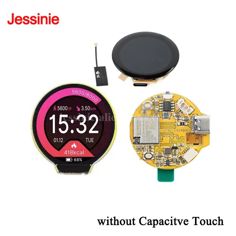 Модуль ESP32-C3 с экраном Jessinie ESP32-C3 1.28 inch