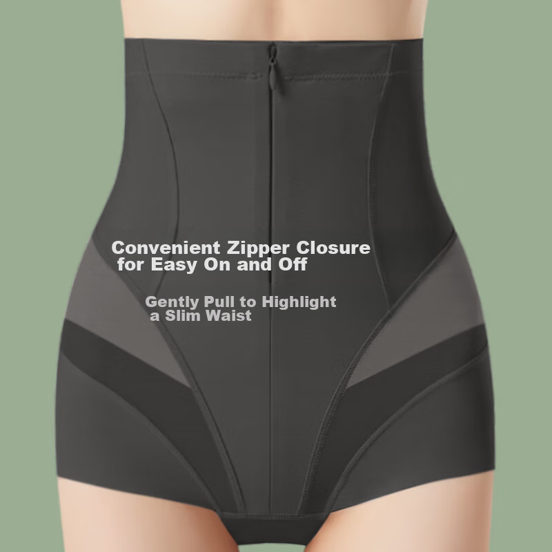 Bejirog High-Waisted Tummy Control And Butt-Lifting Underwear for Women, Summer Thin Style, Powerful Belly Slimming, Postpartum Shaping, Waist-Cinching, Body-Shaping Panties