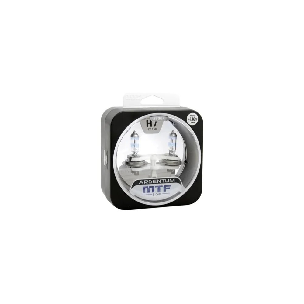 Лампа галогенная H712V 55W ARGENTUM +130%(комплект