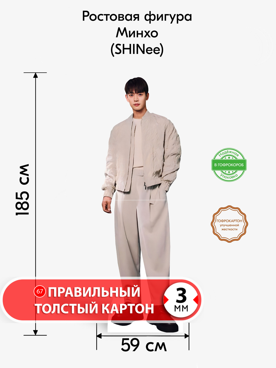 Аксессуар для фотосессий, самое это, Минхо (SHINee) 2, ростовая фигура