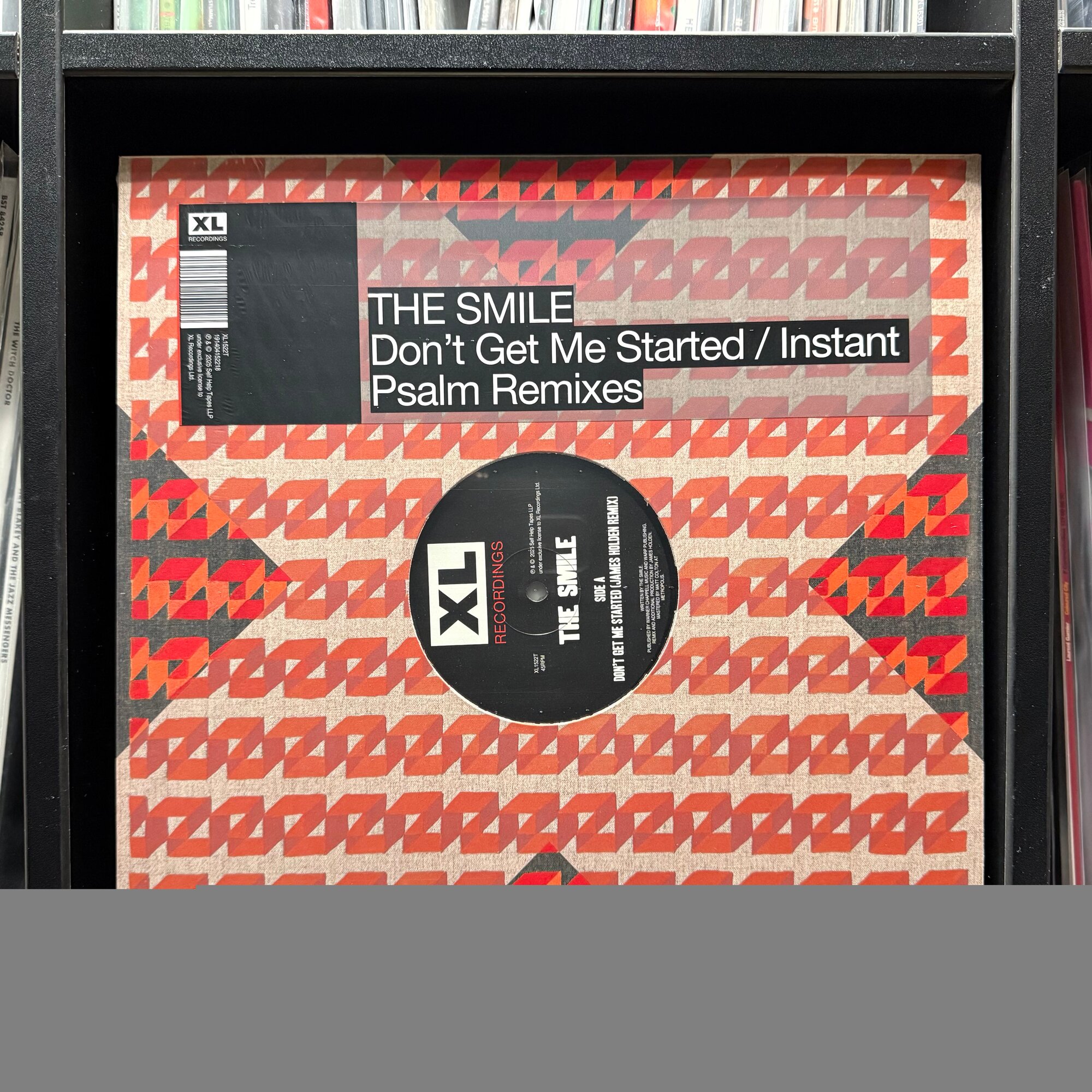 Виниловая пластинка The SMILE - Don't Get Me Started (remixes) (still sealed, 12" in die-cut spot-varnished sleeve) LP Винил