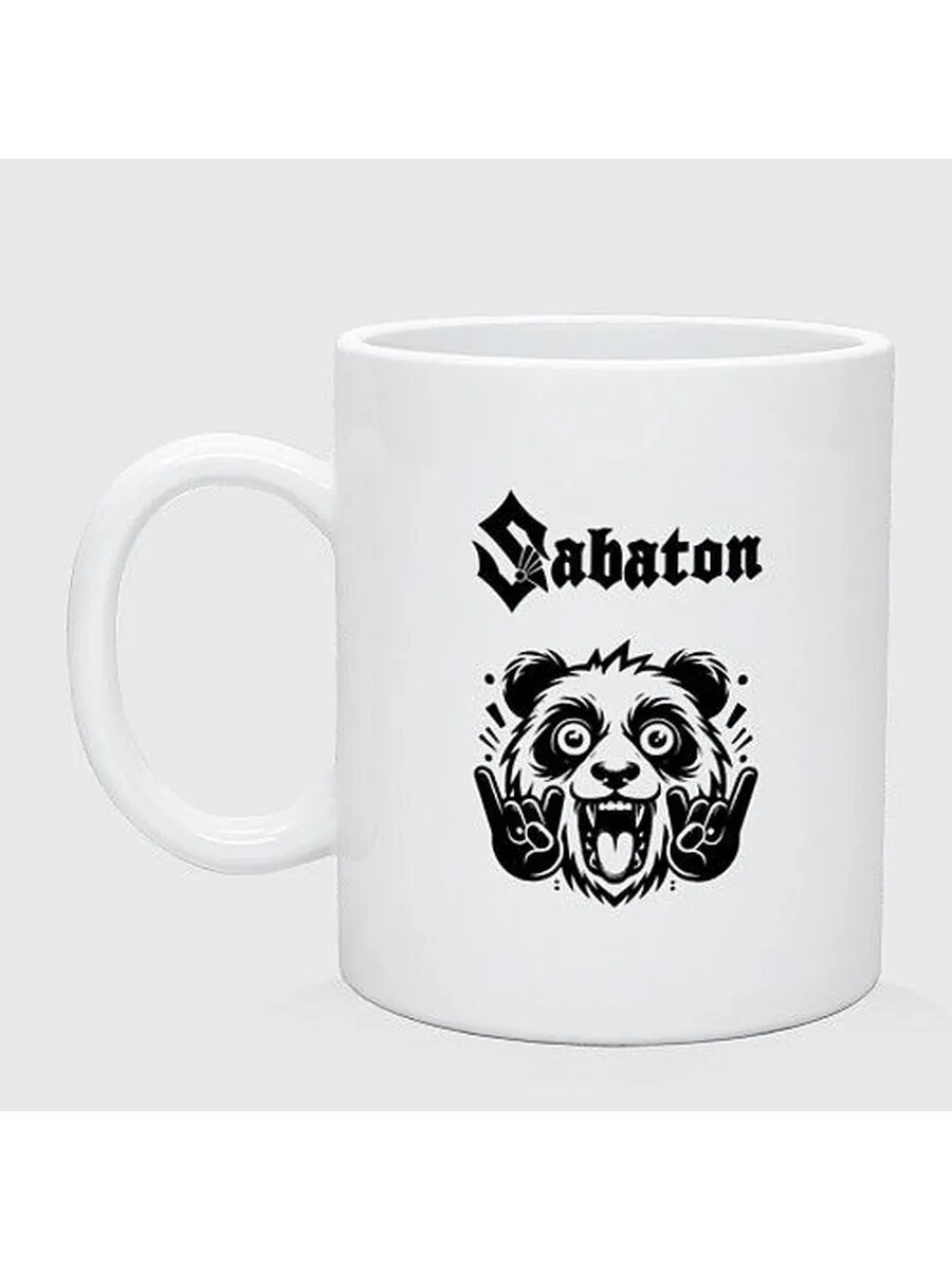 Sabaton - rock panda кружка