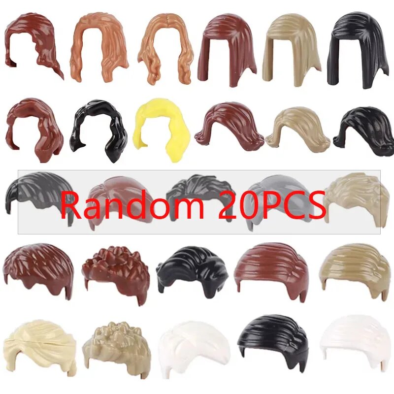BRICKPANDA строительные блоки пластиковые 14+ Желтый, Random 20PCS