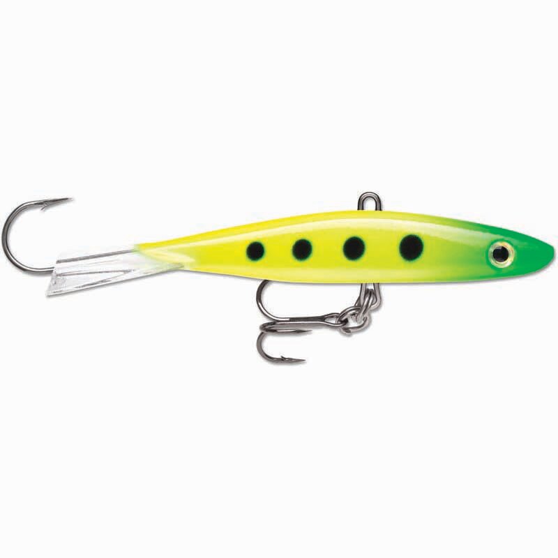 Балансир RAPALA Jigging Shadow Rap 70мм с тройником 10гр. GSLM приманка на щуку, судака и окуня