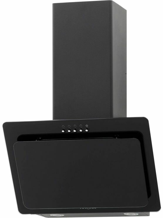 Вытяжка каминная Krona Liva 600 PB, черный, кнопочное управление 00022833