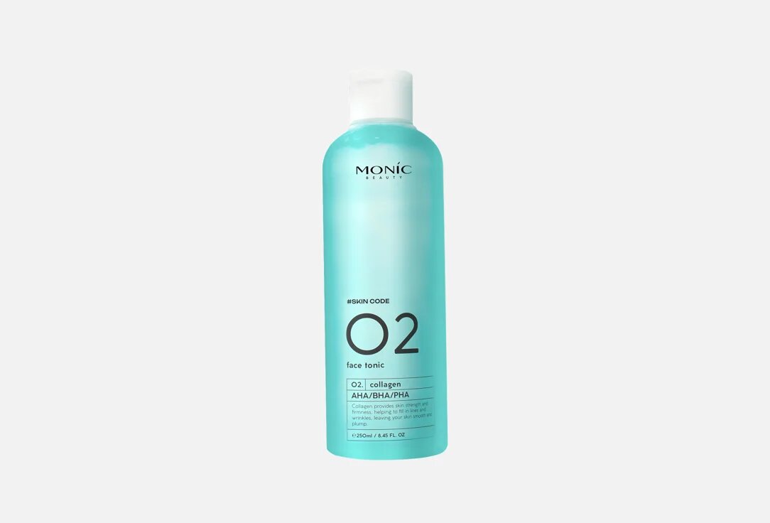 Monic Beauty Collagen & AHA/BHA/PHA Тоник для лица 250мл