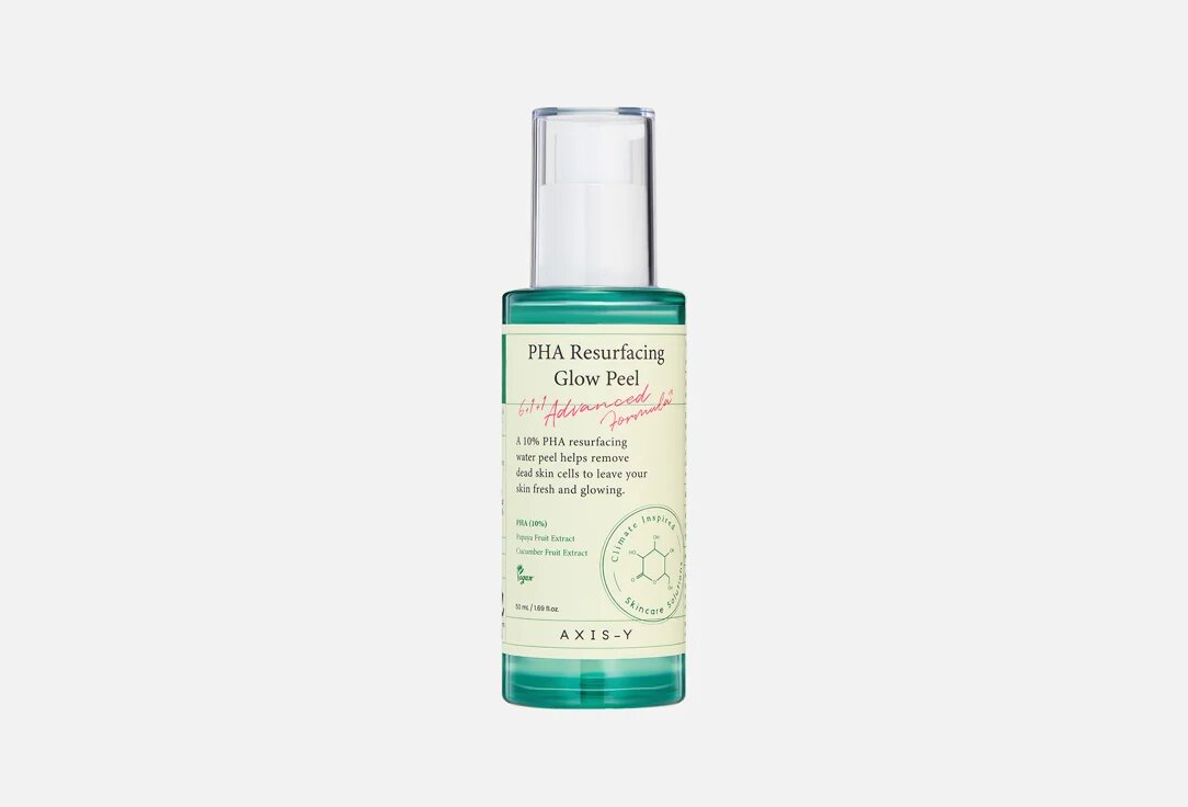 AXIS-Y PHA Resurfacing Glow Peel Мягкий отшелушивающий гель для сияния кожи лица 50мл