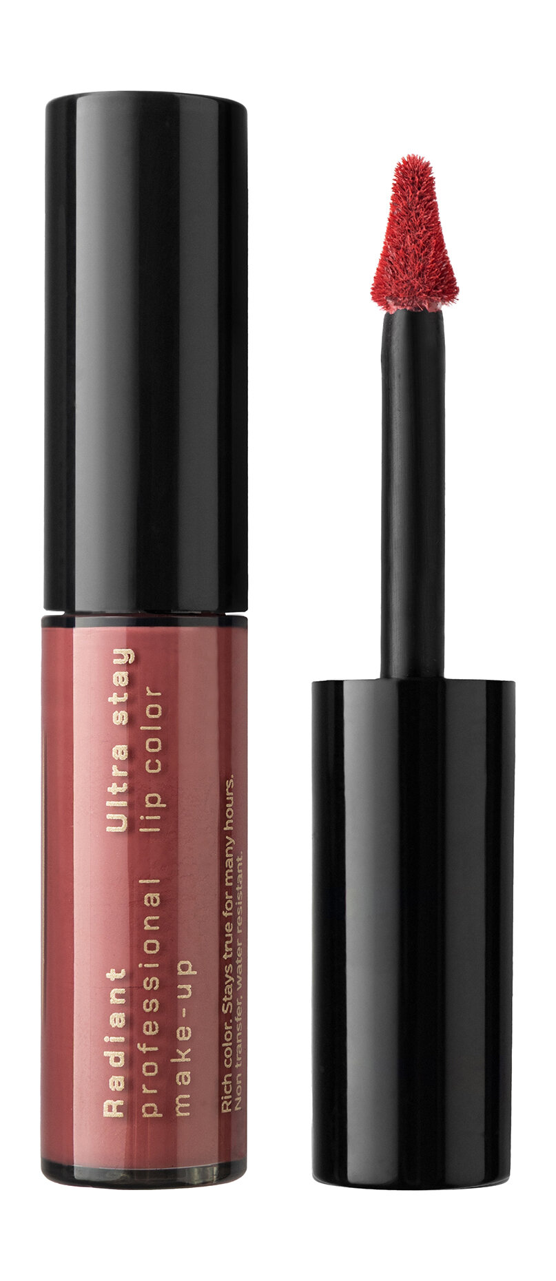 RADIANT PROFESSIONAL MAKE-UP Помада для губ Ultra Stay Lip Color жидкая стойкая, 6 мл, 4 Розовый Нюд