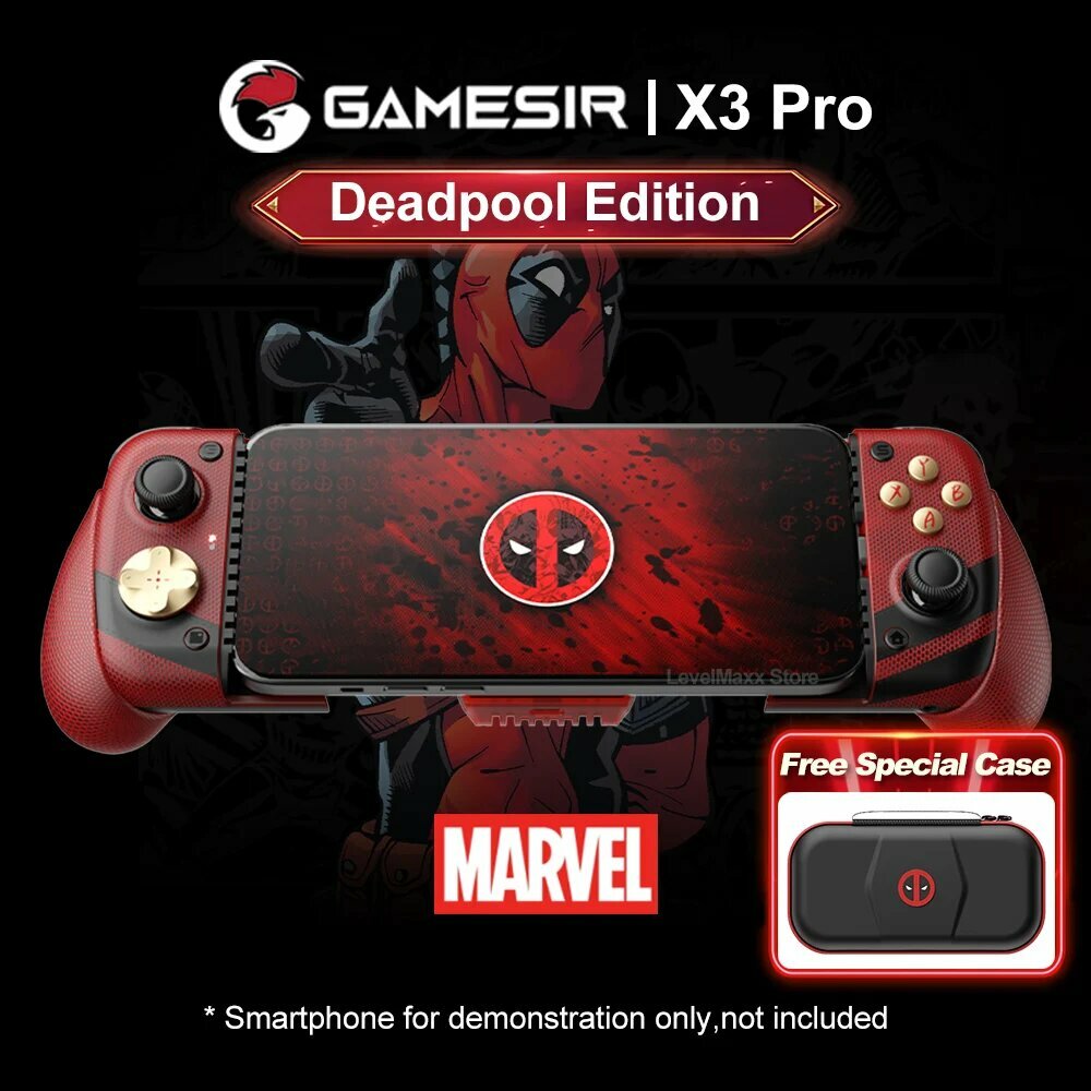 Геймпад Gamesir X3 Pro для мобильных телефонов с вентилятором охлаждения, джойстиком с эффектом Холла для игр на iPhone и Android