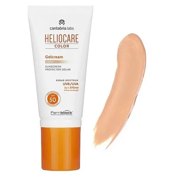 Heliocare Color Gel cream Light Spf 50+ 50 мл Солнцезащитный крем