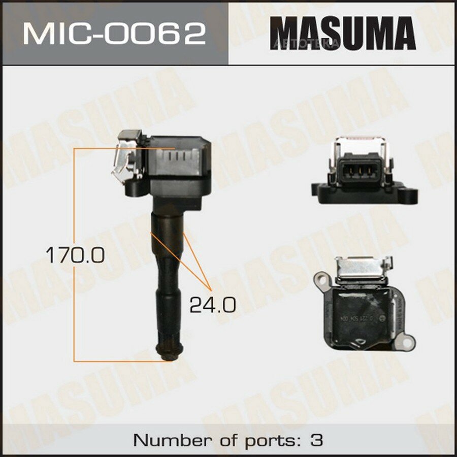 Катушка зажигания MASUMA MIC0062 BMW