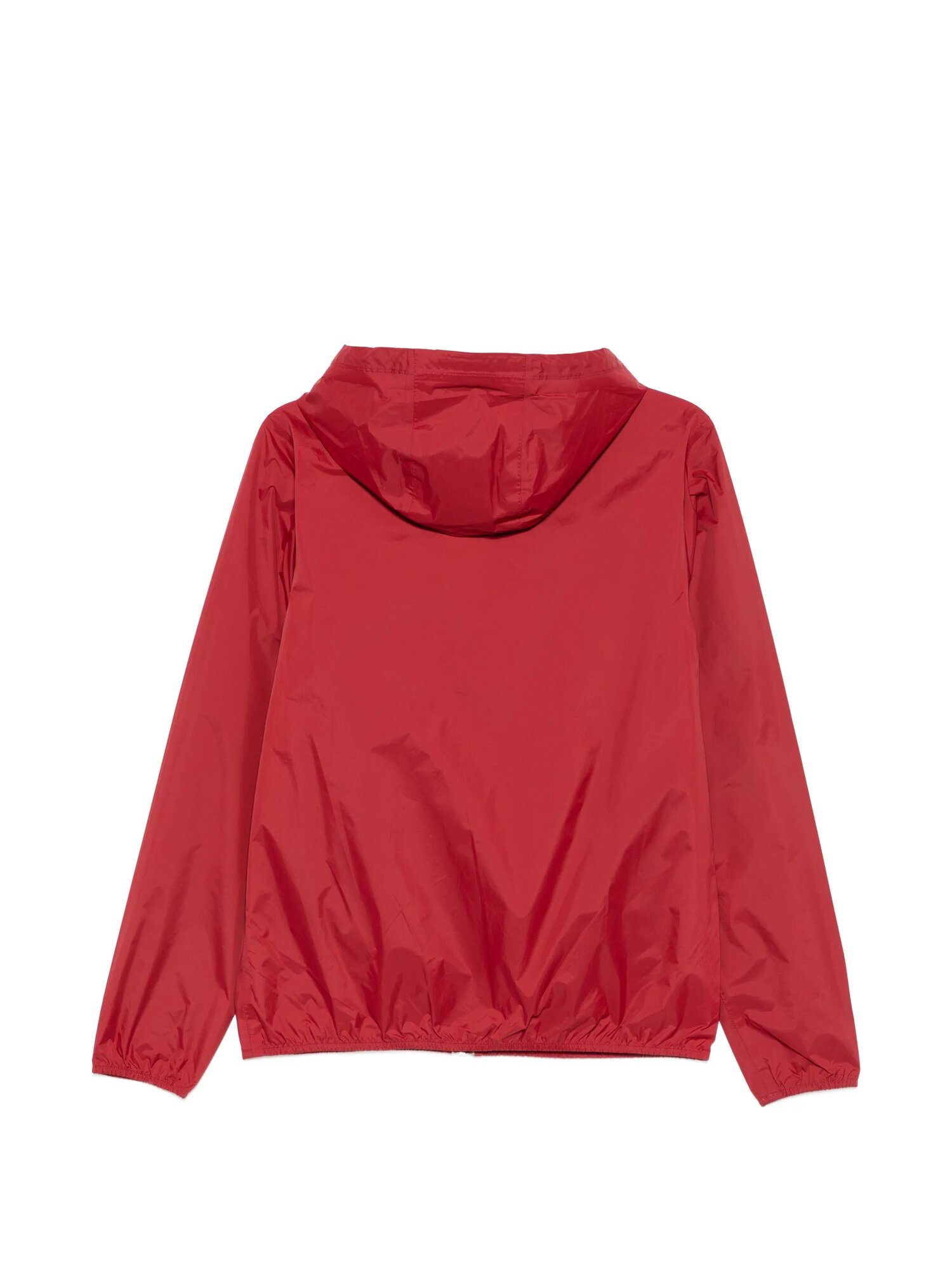 Куртка K-WAY Logo-patch hooded jacket, размер 50, красный — фото 1