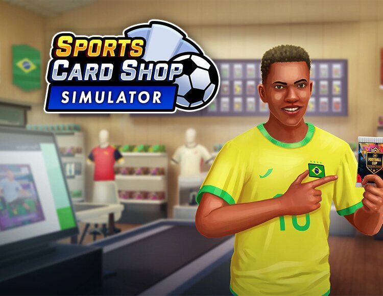 Игра Sports Card Shop Simulator, ключ активации Steam, PC, Ultimate Games, на русском, 0+