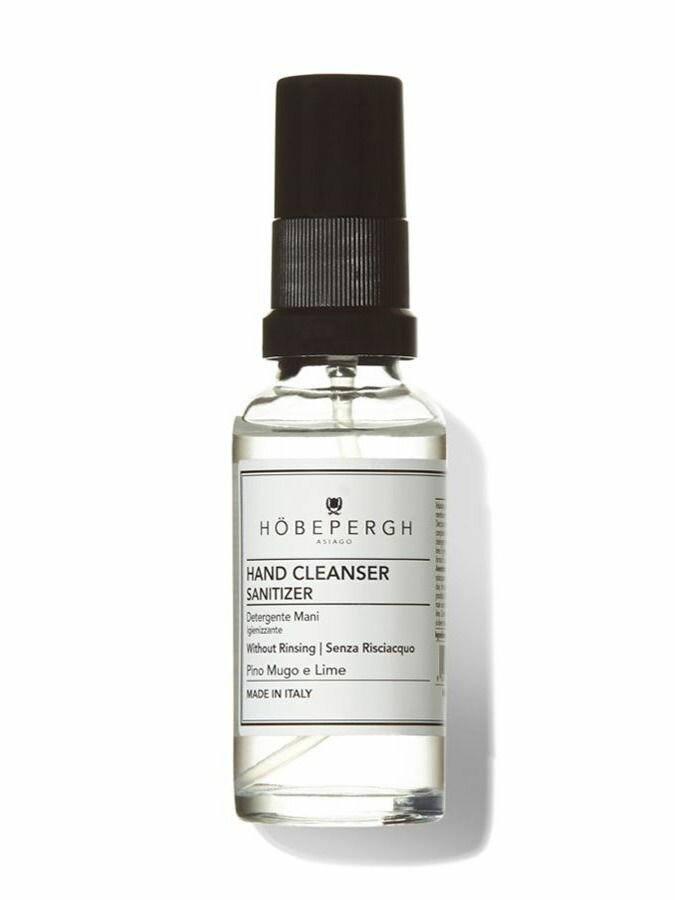HOBE PERGH Hand Cleanser Sanitizer - Очищающий спрей для рук с антибактериальным эффектом, 30 мл