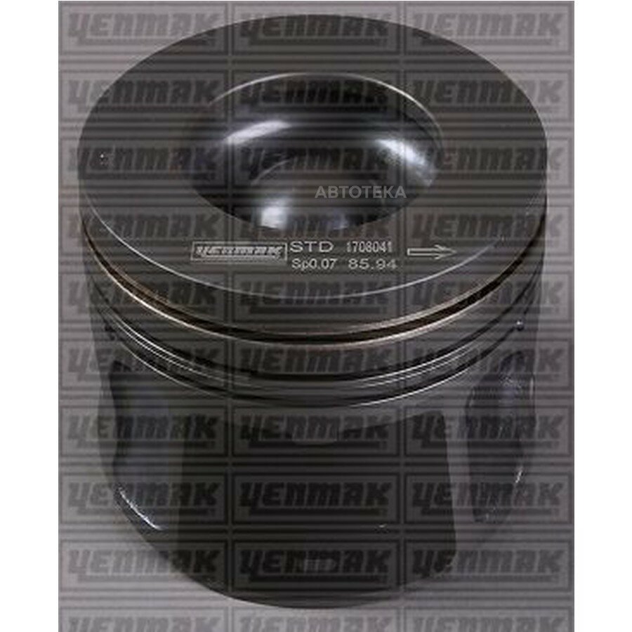 8650 mm. Поршень с пальцемс кольцам YENMAK 3104256050