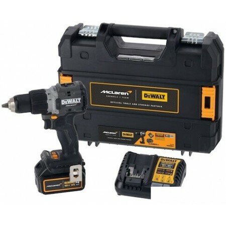 Ударная дрель-шуруповерт DeWalt DCD85MM1T-QW (с 1-м АКБ, кейс)
