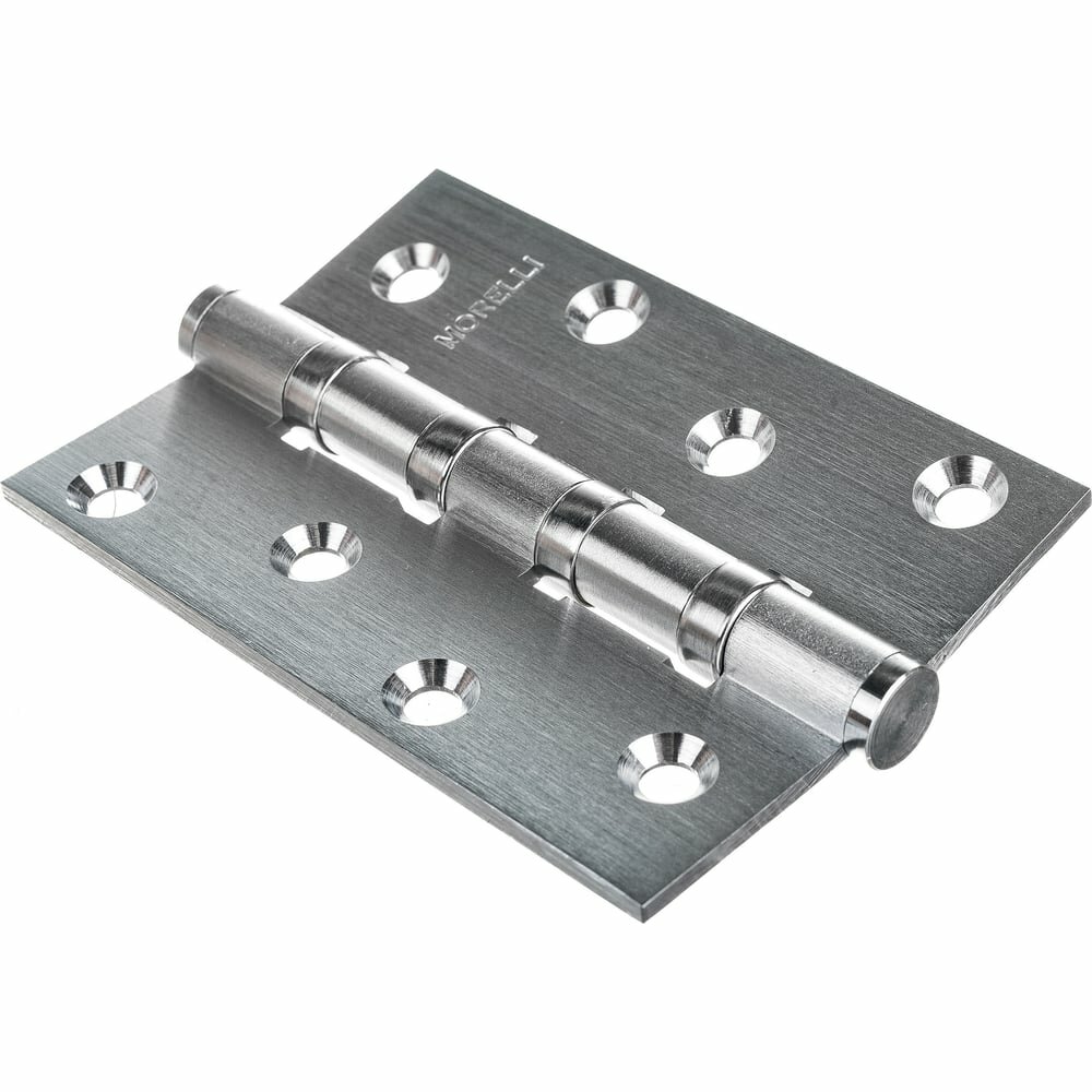 Латунная петля MORELLI MBU 100X70X3-4BB SC цвет-матовый хром 9010231