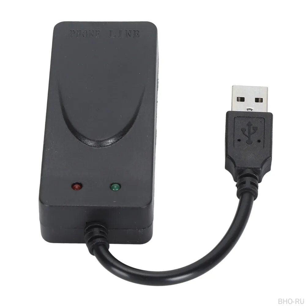 Внешний модем с двумя портами RJ11 и поддержкой USB 56K для коммутируемого доступа, голосовой связи, факса и передачи данных.