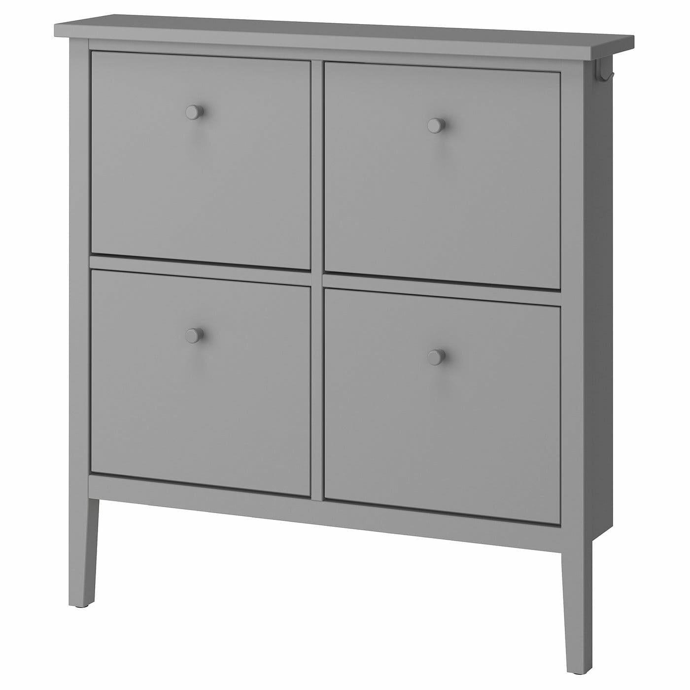 Обувница IKEA GULLABERG, серый, 105x22x107 см 105.877.07