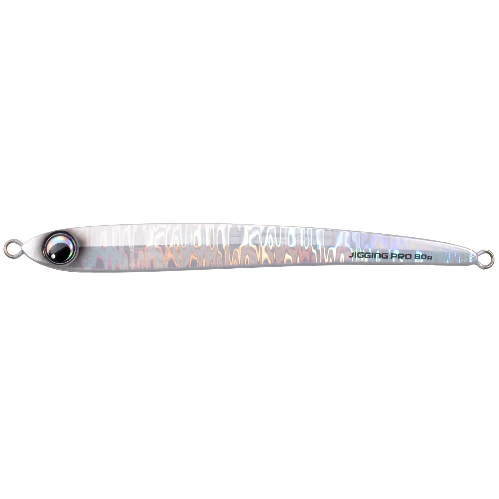 Джиг JIGGING PRO Silver 80g для морской рыбалки