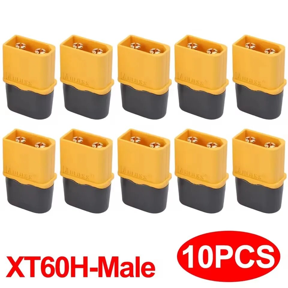 10шт XT60H Male разъем для RC аккумуляторов