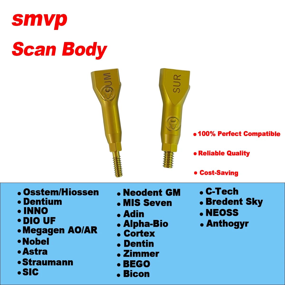 Скан-корпус для имплантатов smvp Neodent GM Regular