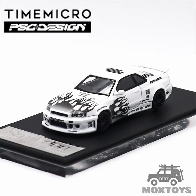TimeMicro × PSC DESIGN 1:64 R34 "Smilodon" модель автомобиля из металла