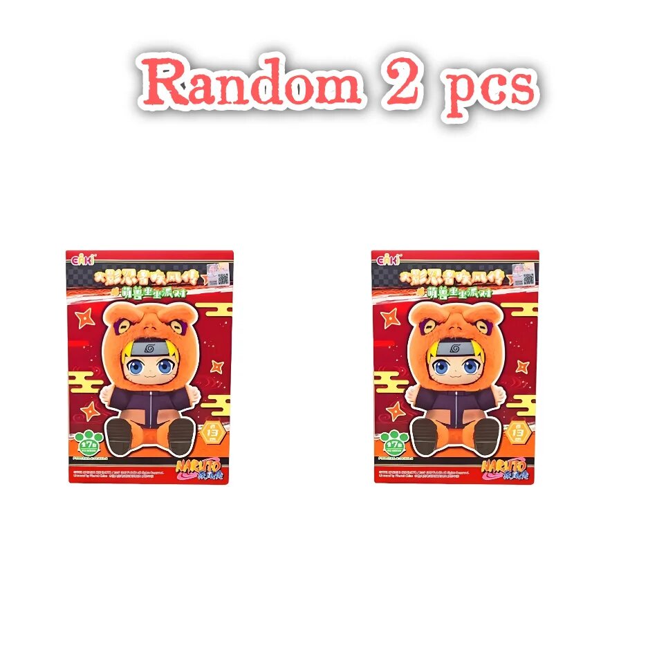 EAKI Naruto Shippuden Party V2 Виниловая Кукла Random 2 PCS